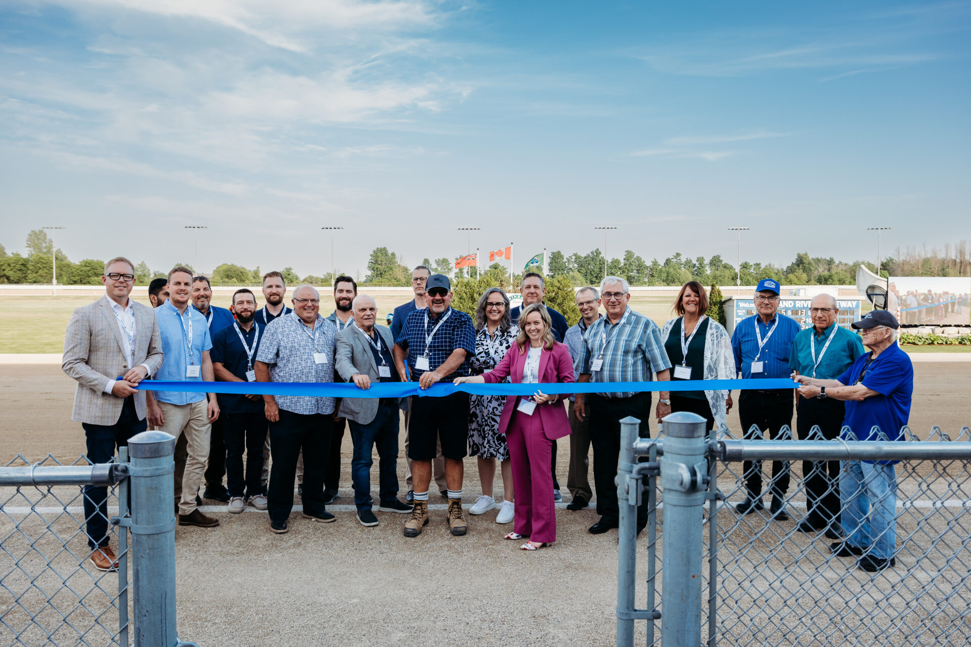 Grand River Raceway Celebrates Opening of New 5/8 Mile Racetrack ...